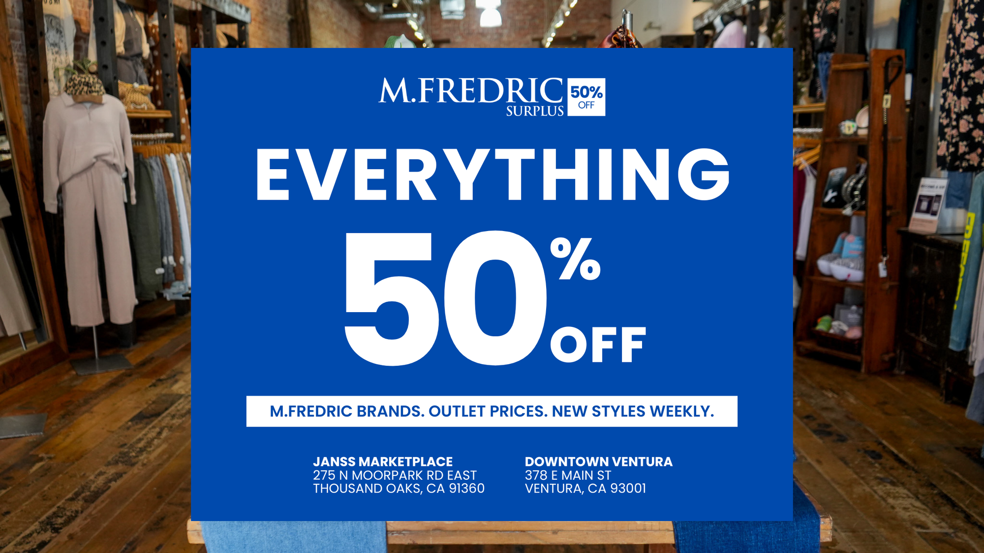 Women’s, Men’s & Kids’ Boutique Fashion in Los Angeles – M.Fredric